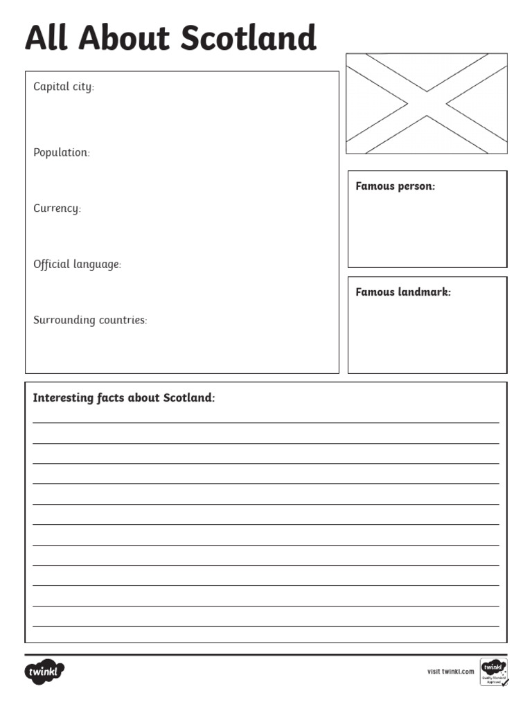 BW All About Scotland Research Activity | PDF