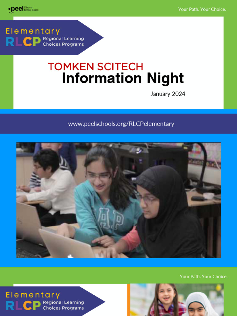2024-25 Tomken SciTech Elementary RLCP (Presentation) Final | PDF | Curriculum | Individualized ...