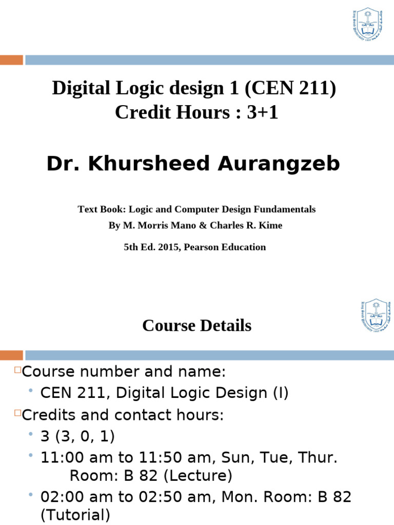 Ch01 - Lecture 1 Introduction To Digital Systems | PDF | Embedded System | Central Processing Unit