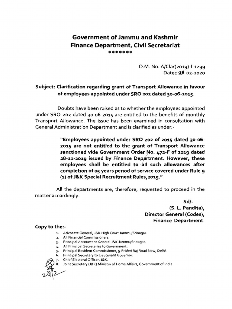 Clarification Codes Dated 28.02.2020 | PDF | Government Of India ...