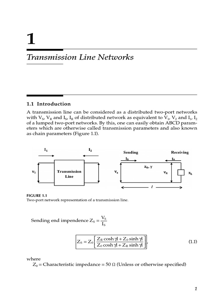 MIC Unit III Material | PDF | Transmission Line | Electrical Engineering