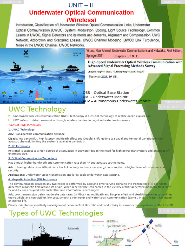 UWC - Unit 2 | PDF | Scattering | Attenuation