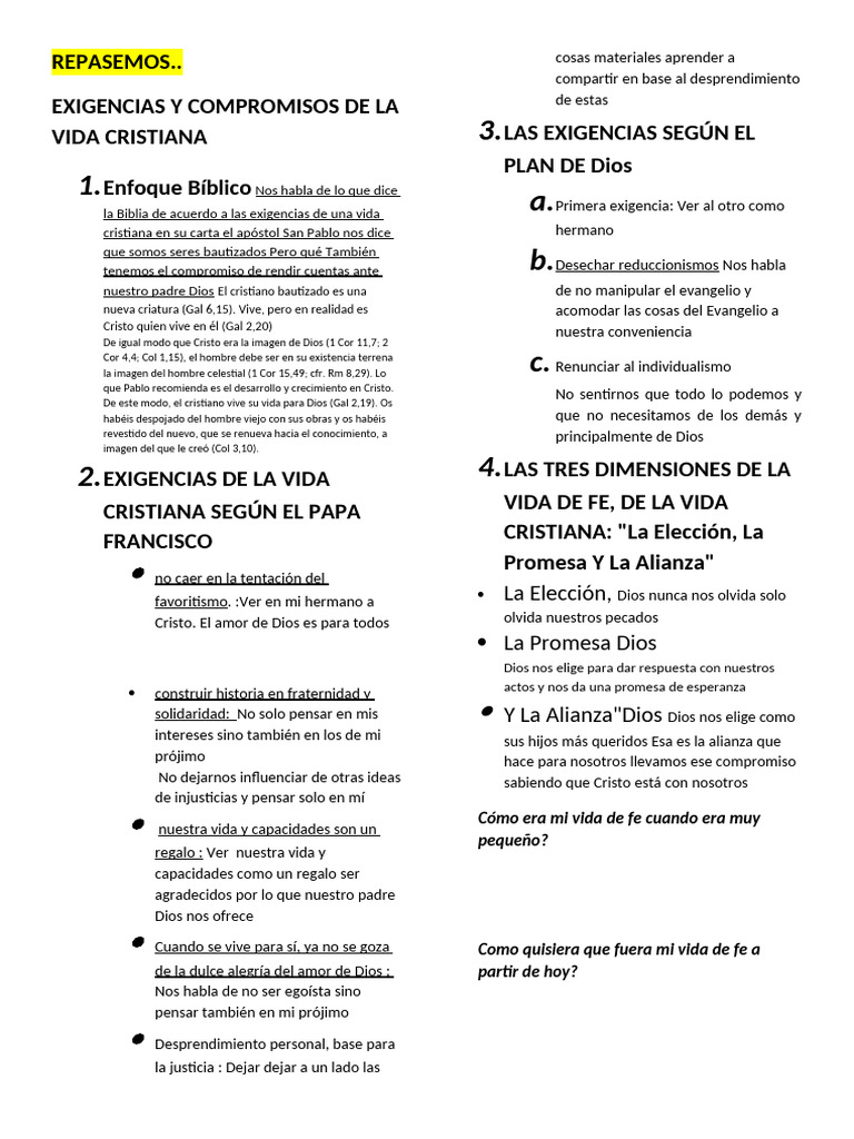 La Vida Cristiana | PDF | Cristo (título) | Amor