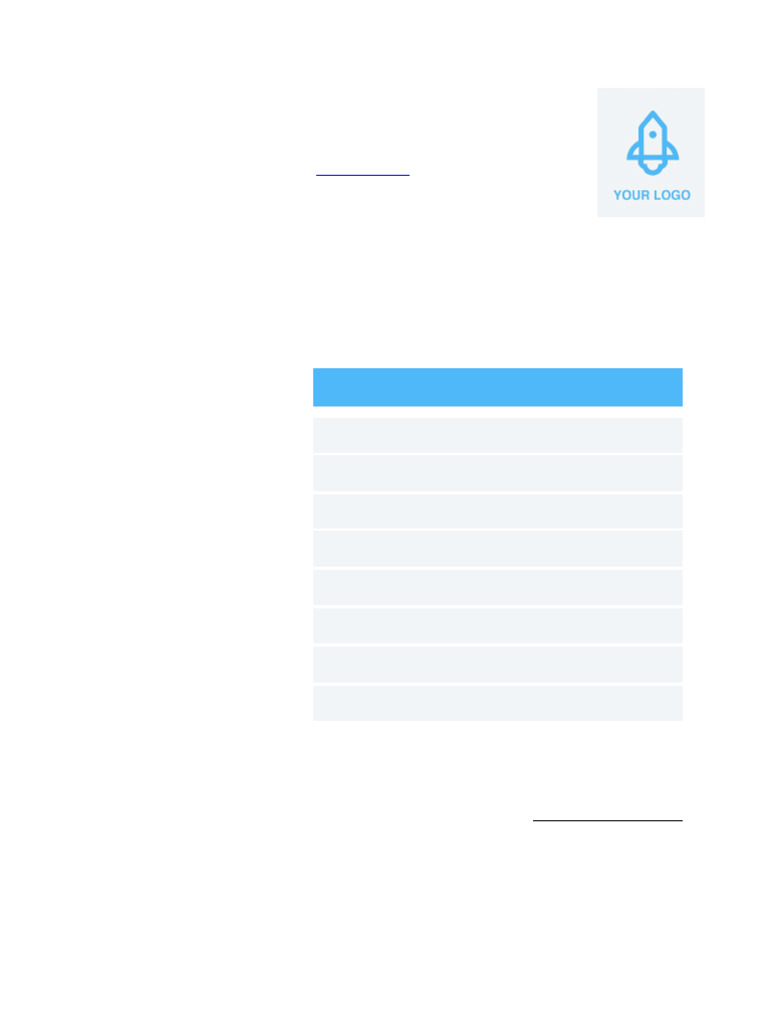 Invoice Template for Businesses | PDF