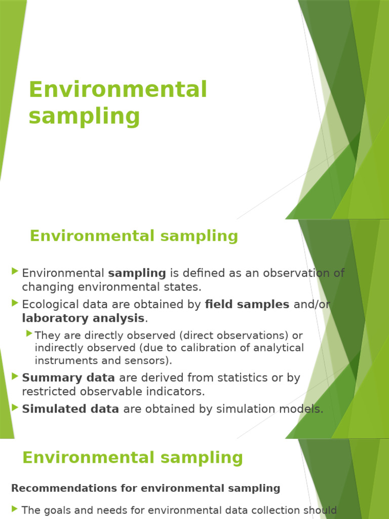 Environmental Sampling - Grab & Composite | PDF | Sewage Treatment ...