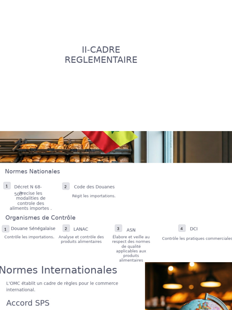 II cadre reglementaire | PDF
