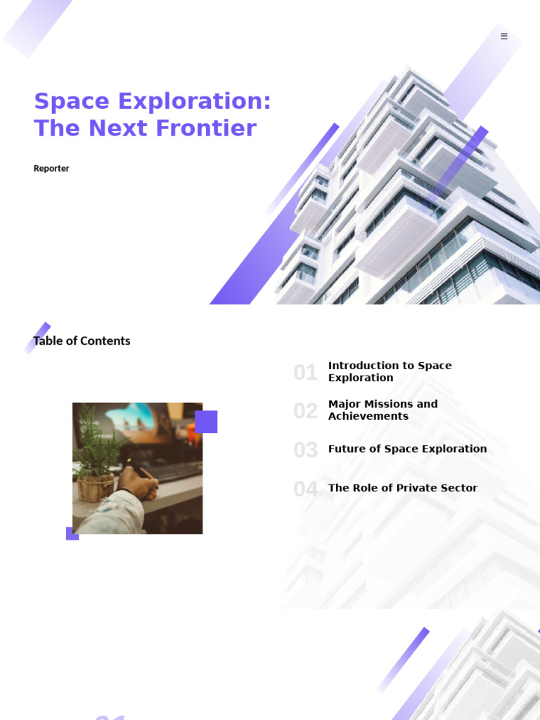 AIPPTMaker_Space Exploration_ The Next Frontier | PDF | Space Exploration | Nasa