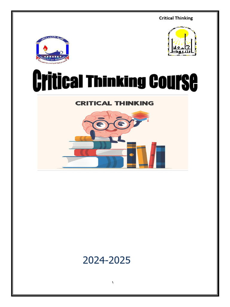 2025 Critical Thinking | PDF | Critical Thinking | Thought