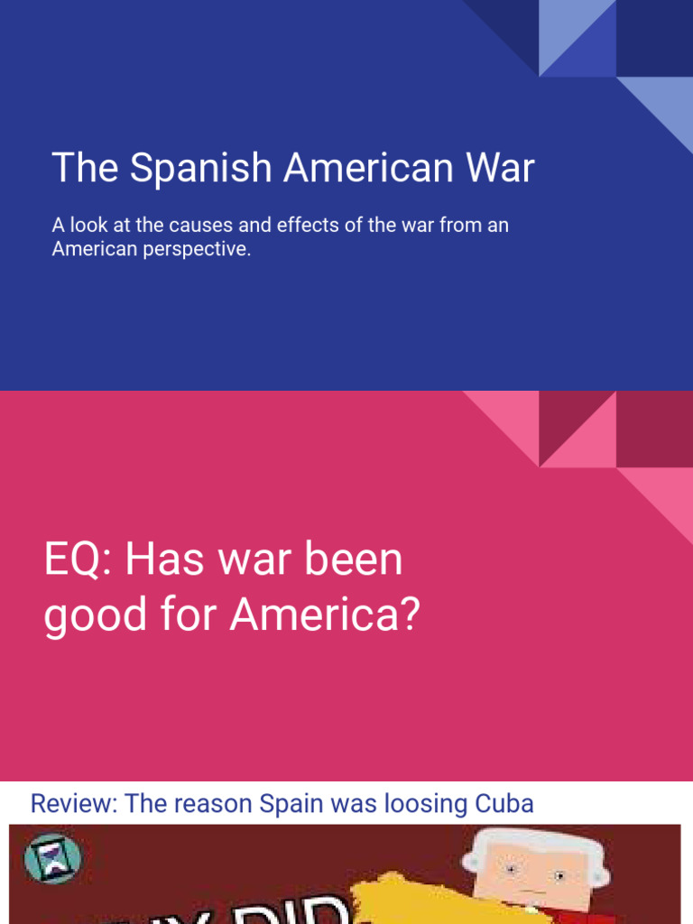 The Spanish American War Async | PDF | Ships