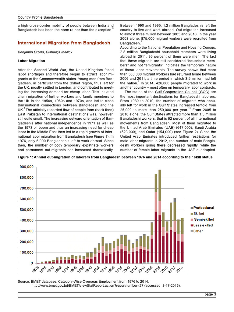 b3 | PDF | Migrant Worker | Human Migration