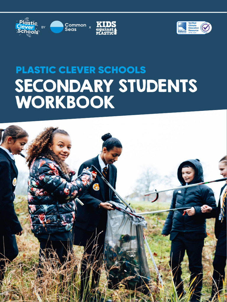 Plastic Clever Schools Workbook | PDF | Climate Change | Greenhouse Gas
