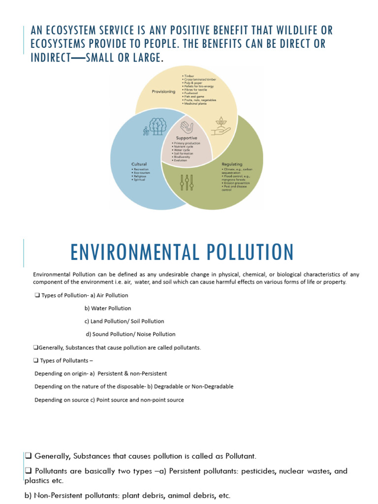 Unit 4 Evs Sent by Palak | PDF | Water Pollution | Pollution