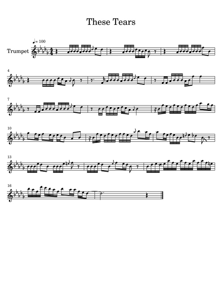 These Tears | PDF