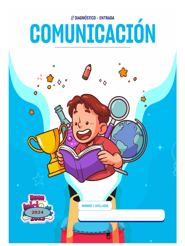 Evaluación Diagnóstica - Comunicación 2024 2do Grado | PDF | Alimentos ...