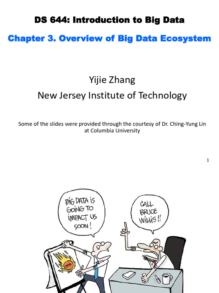 Chap3_OverviewOfBigDataEcosystem | PDF | Apache Hadoop | Map Reduce