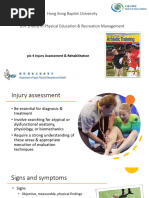 What Does TOTAPS Stand For? Touch, Observe | PDF | Pain | Diseases And ...