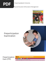 ACSM Preparticipation Screening Guidelines | PDF