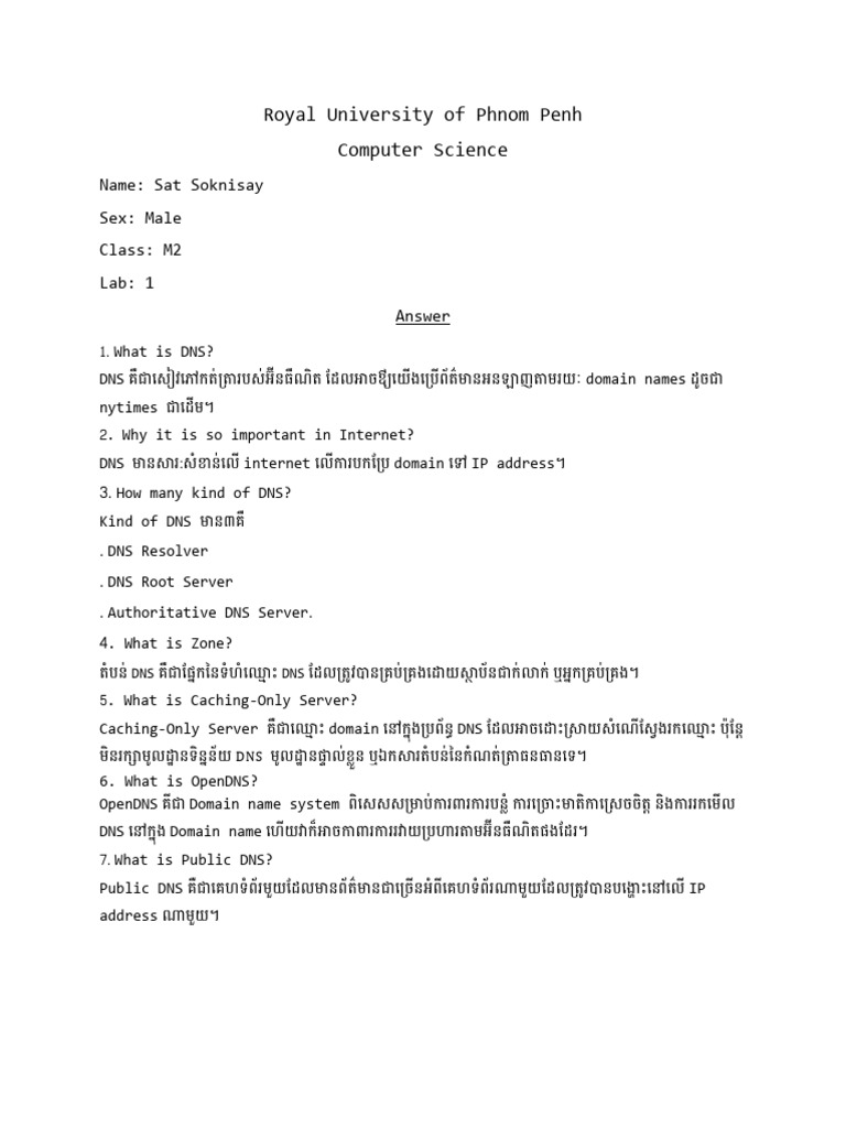 Linux Lab 1 (S2) | PDF