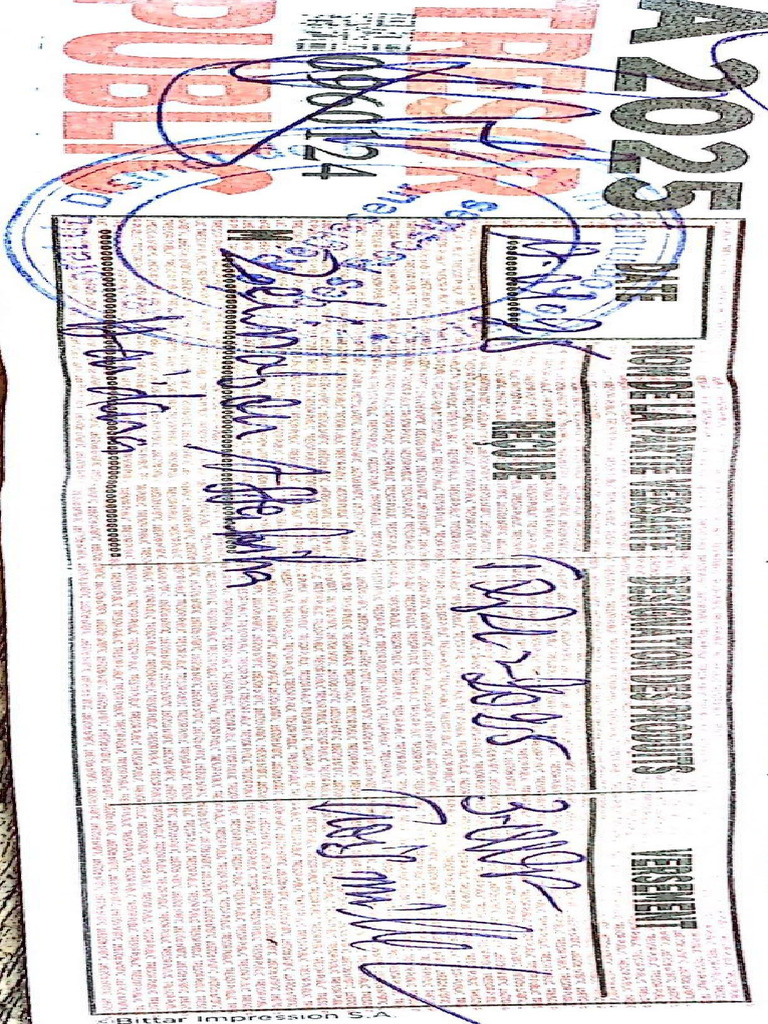 Quittance TDRL | PDF