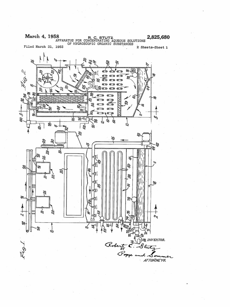 Concentrador de Higrol Niagara Blower Patent Us2825680 | PDF | Water | Pump
