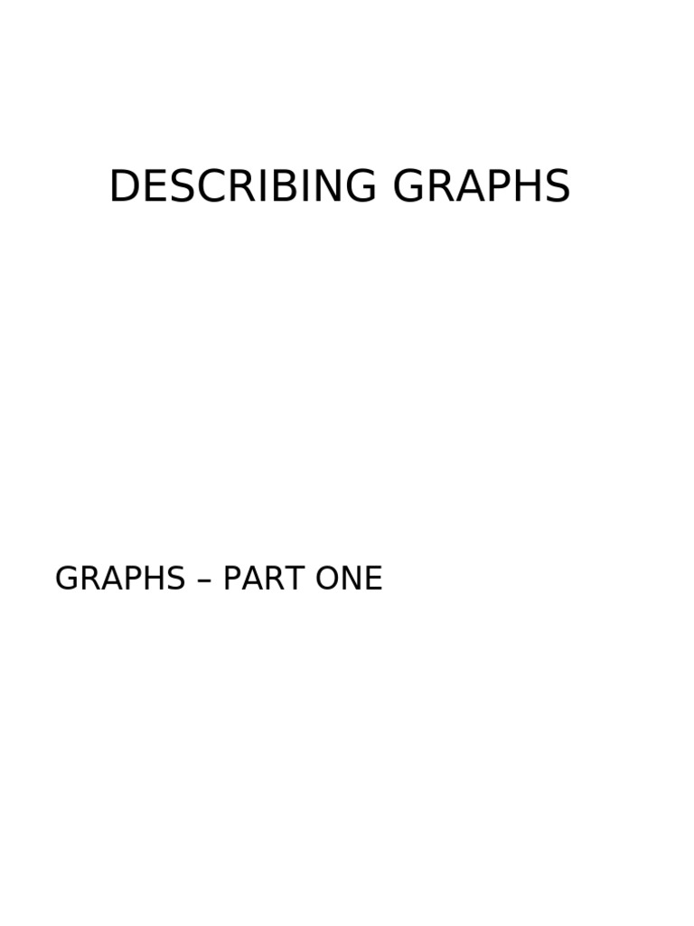 DESCRIBING GRAPHS 2024 Part 1-2 | PDF | Adverb | Adjective
