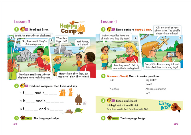 Happy Campers 2 - pages 42, 43 | PDF