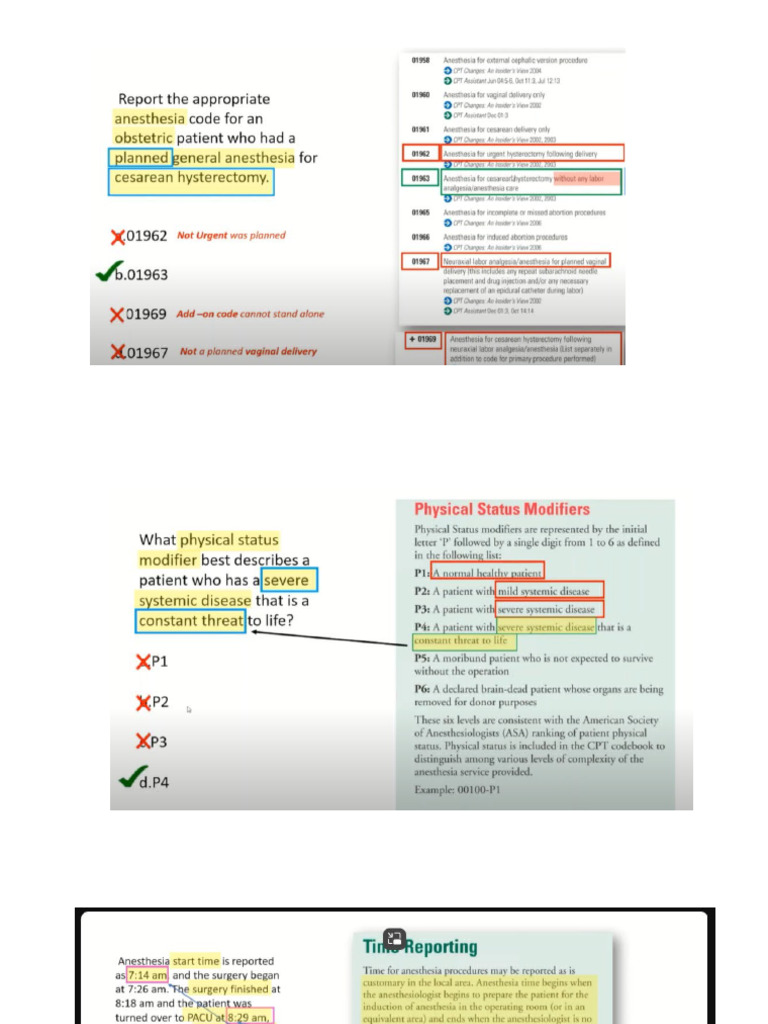 Anesthesia Coding Ans Pdf