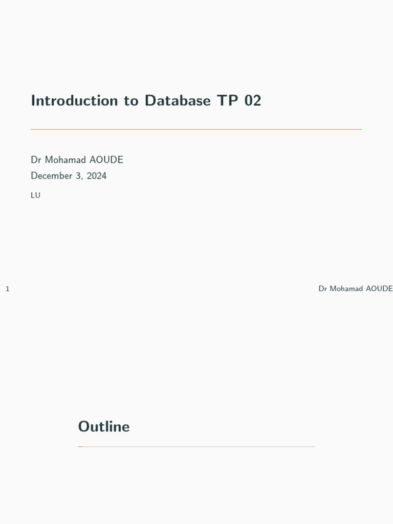 DB_02_tp | PDF | Data Model | Conceptual Model
