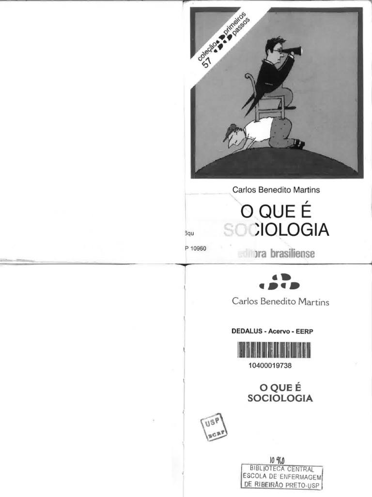 O Que É Sociologia/carlos Benedito | PDF