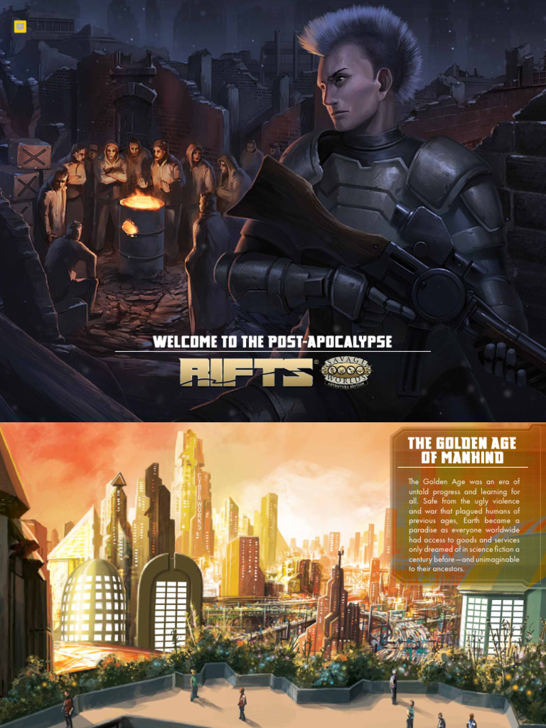 SWADE RIFTS Welcome To The Post Apocalypse | PDF | Apocalyptic And Post ...