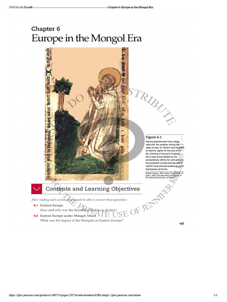 Europe During the Mongol Era | PDF