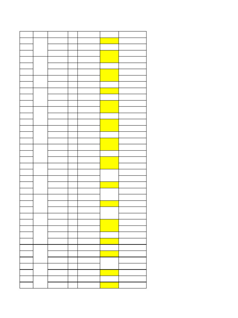 Class 1-A Seating Arrangement | PDF