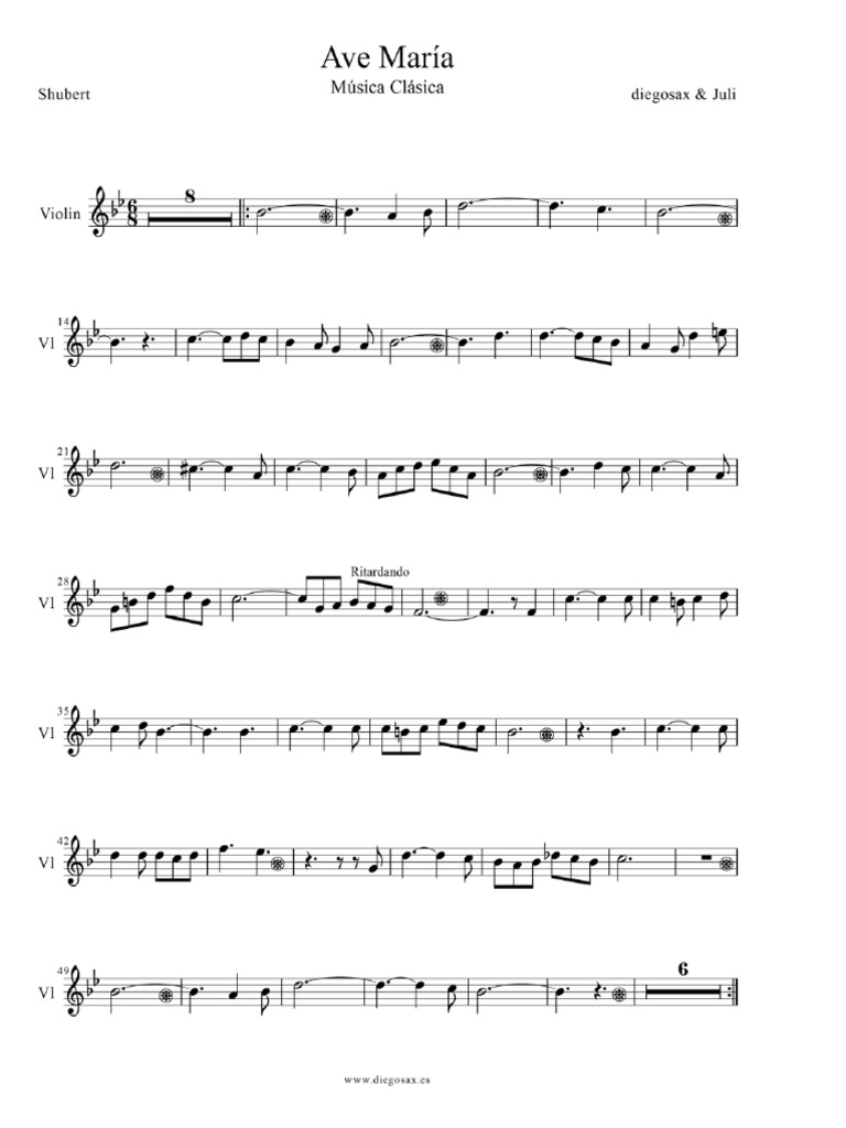 Ave Maria Schubert | PDF