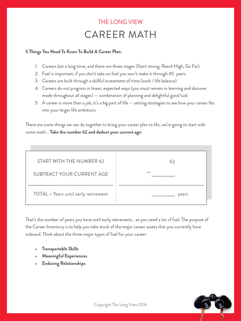 Career Math and Inventory | PDF | Learning | Social Psychology