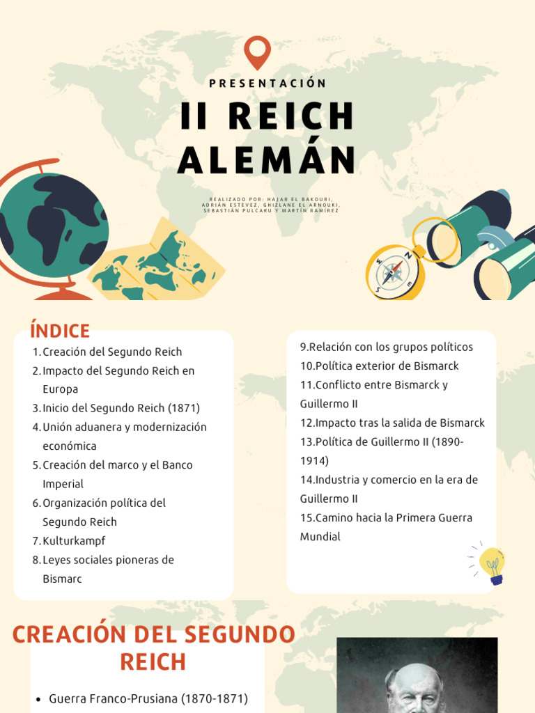 El Segundo Reich Aleman | PDF | imperio Alemán | Otto Von Bismarck