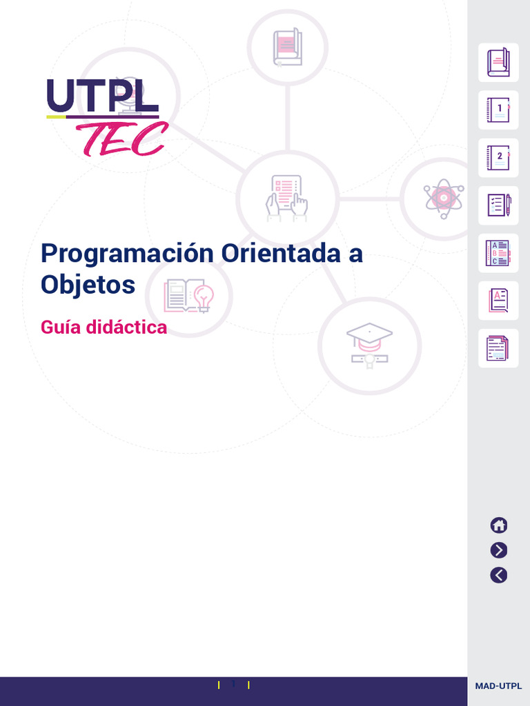 Guía Didáctica de Programación Orientada a Objetos | PDF | Objeto (informática) | Licencia ...