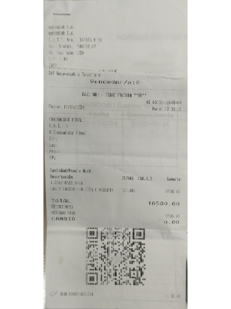 Rendición Módica Noviembre | PDF