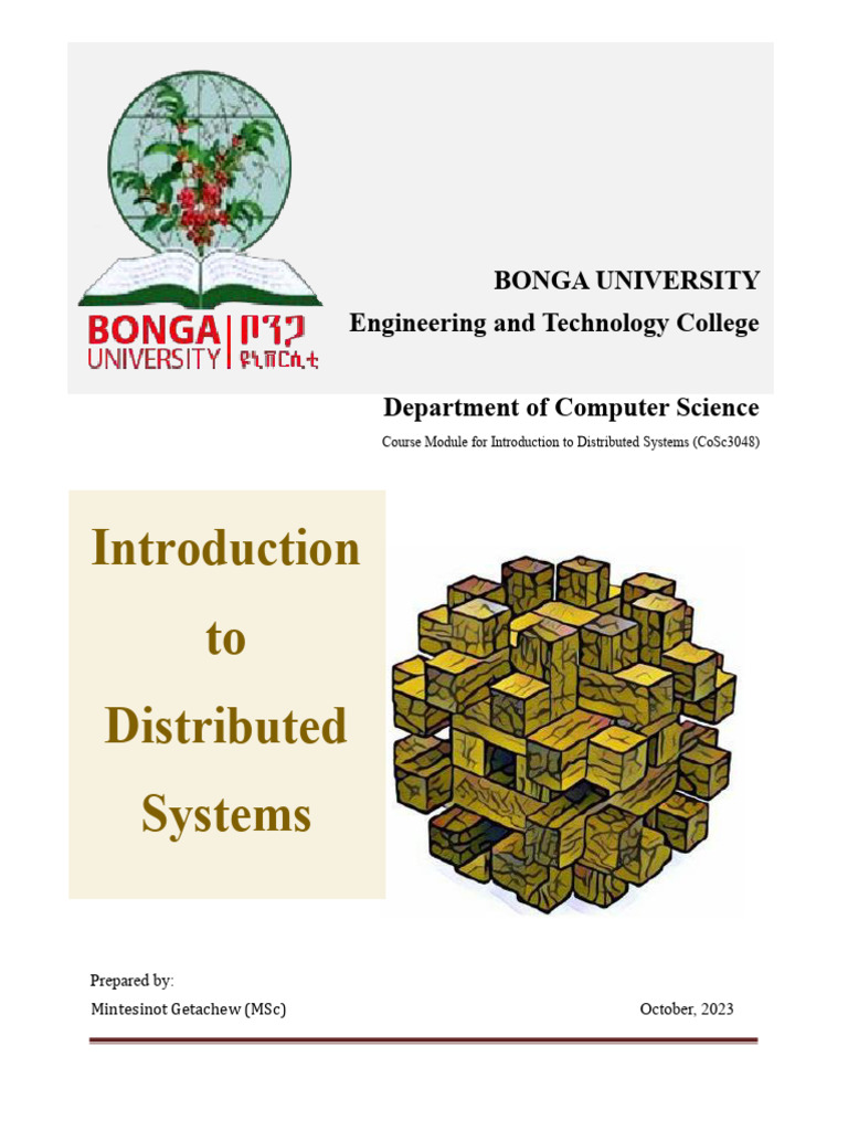 Introduction to Distributed Systems | PDF | Client–Server Model | Peer To Peer