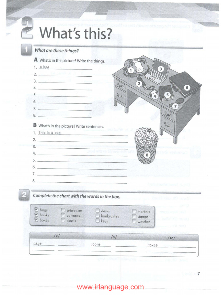 UNIT 2 WORKBOOK BEGINNERS - Desarrollado | PDF