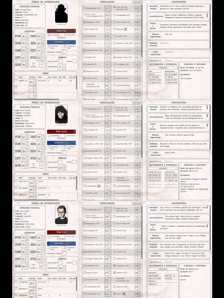 Fichas Osnf | PDF