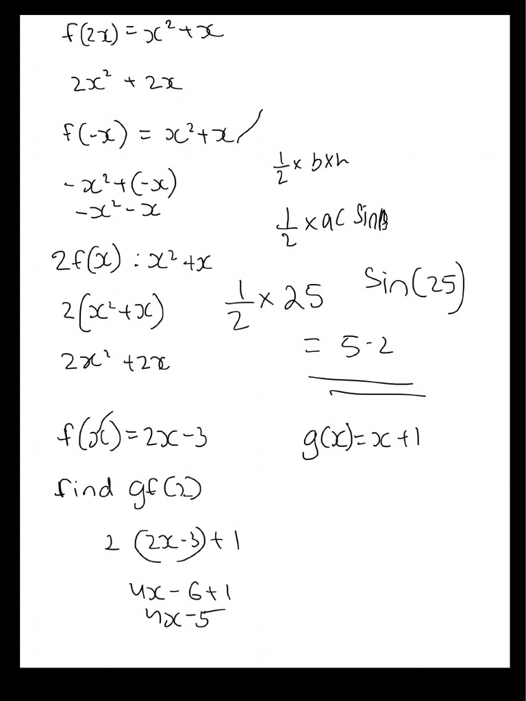 Maths Function | PDF