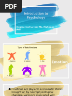 BA 1 Emotions Notes 2020 | PDF | Emotions | Disgust