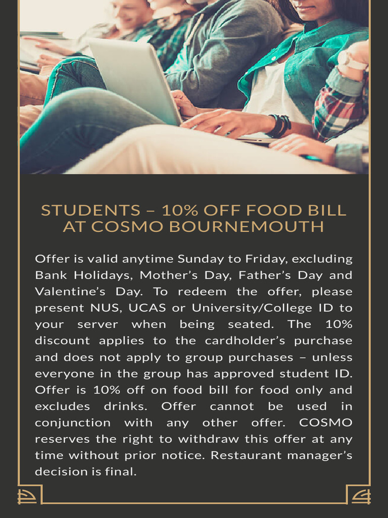 Bournemouth Archives - World Buffet Restaurants Authentic World Kitchen COSMO | PDF