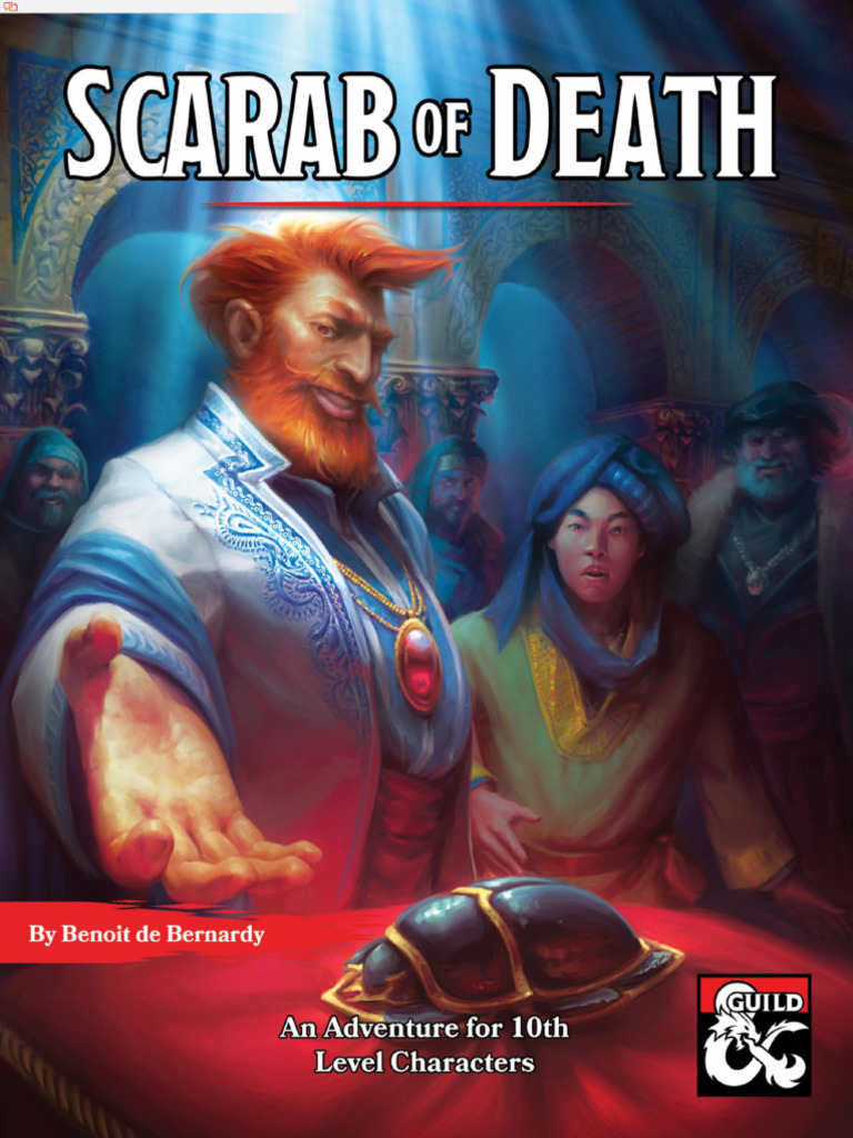 Death Scarab Adventure Module | PDF | Dungeons & Dragons | Wizards Of ...