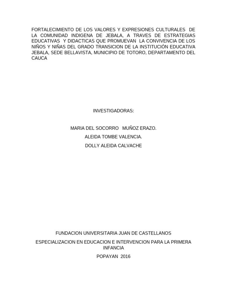 Fortalecimiento Cultural en Jebala | PDF | Etnografía | Patrimonio cultural