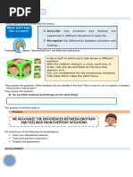 Social Emotional Learning Questionnaire | PDF | Feeling | Cognitive ...
