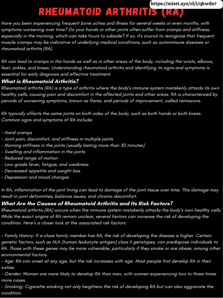 Rheumatoid Arthritis | PDF | Arthritis | Rheumatoid Arthritis