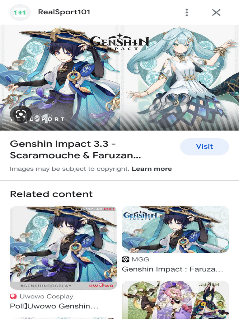 New Anemo Character Genshin - Google Search | PDF