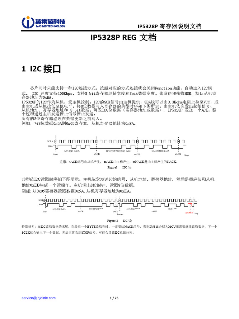 IP5328P 寄存器手册V1.0 | PDF