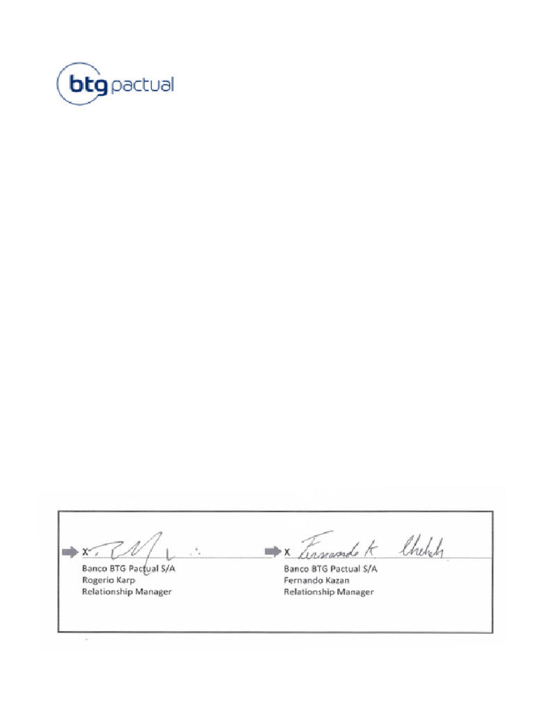 BTG - Carta de Titularidade - Cópia | PDF